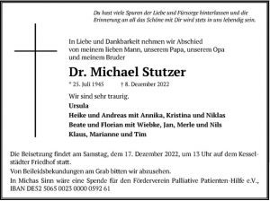 Club: Wir trauern um Michael Stutzer - 1. Hanauer Tennis- und Hockey ...